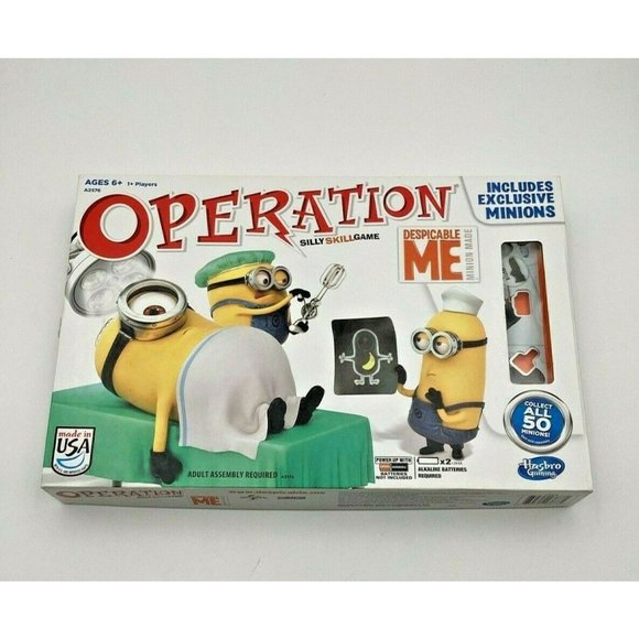 Hasbro | Toys | Operation Despicable Me 2 Silly Skill Board Game ...